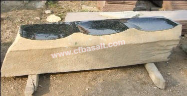 Basalt Bench - BTB001 - Cheer Fine Basalt Stone factory